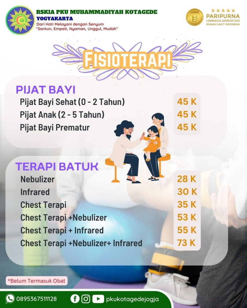 PELAYANAN FISIOTERAPI – RS. PKU Kotagede