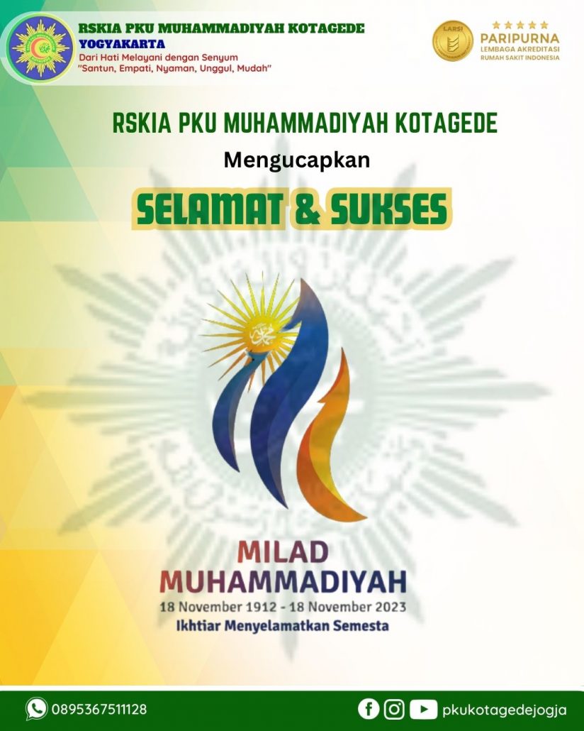MILAD MUHAMMADIYAH – RS. PKU Kotagede